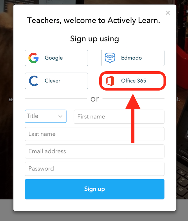 Office 365 – Actively Learn