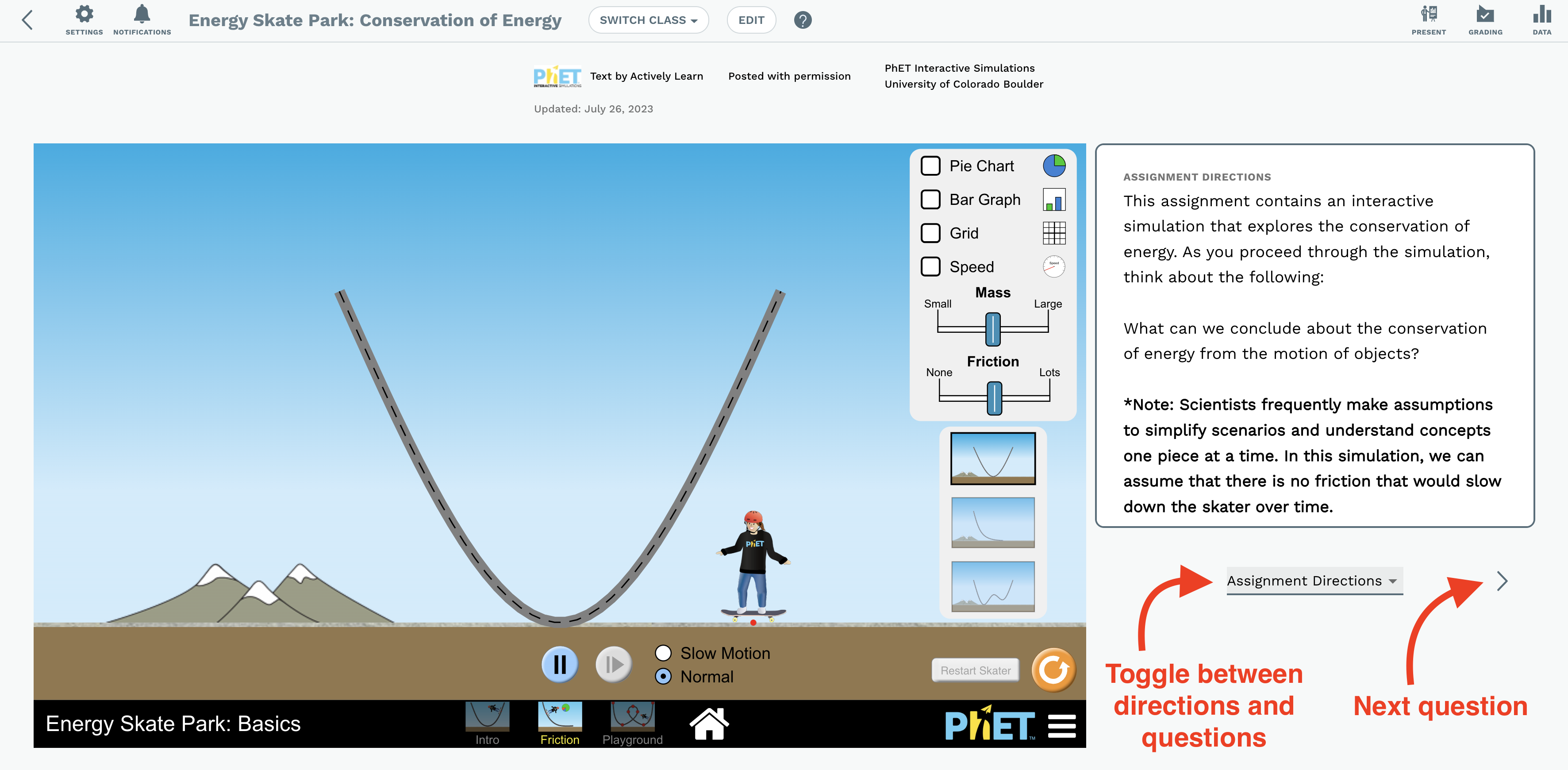 PhET simulations overview – Actively Learn