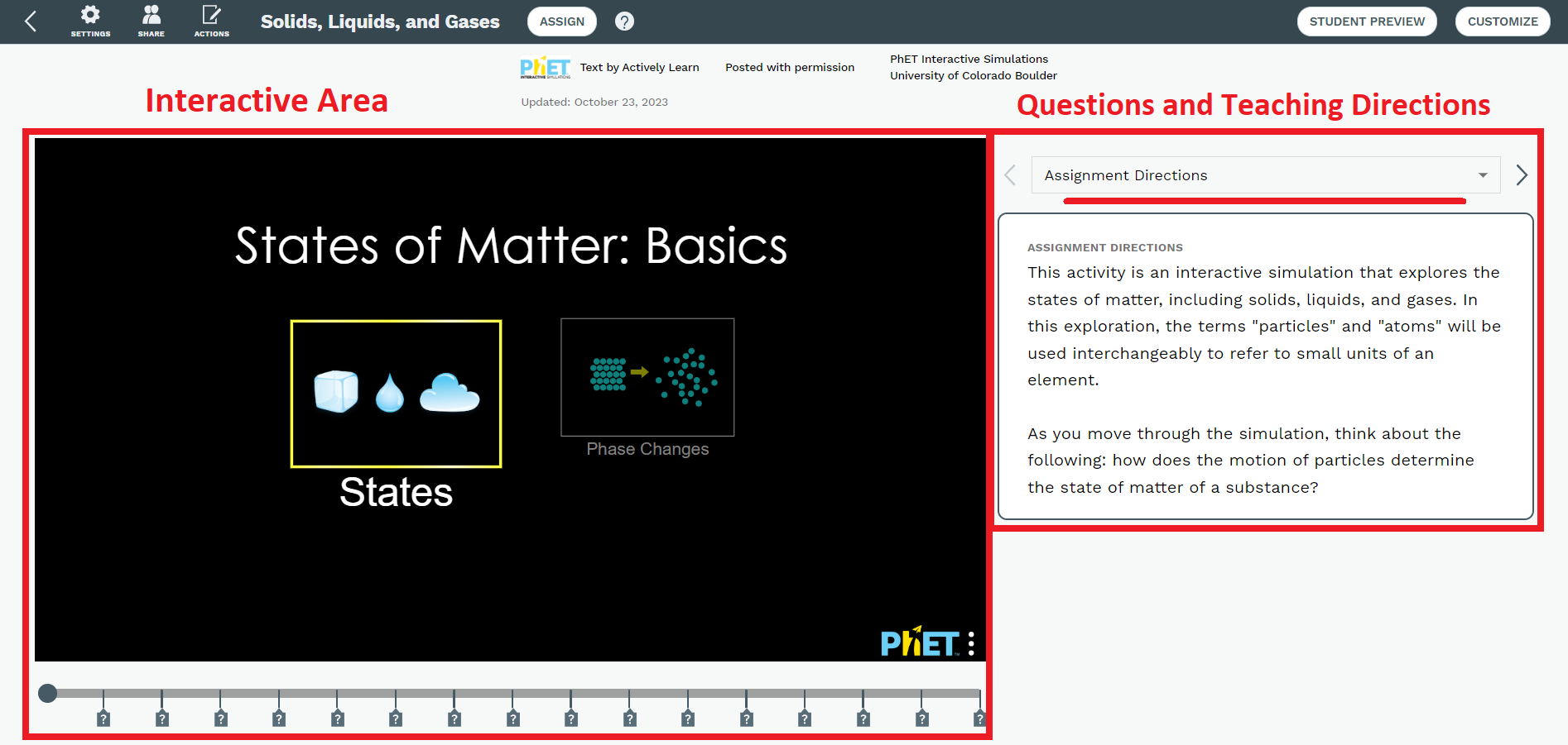 PhET Simulations Overview – Actively Learn