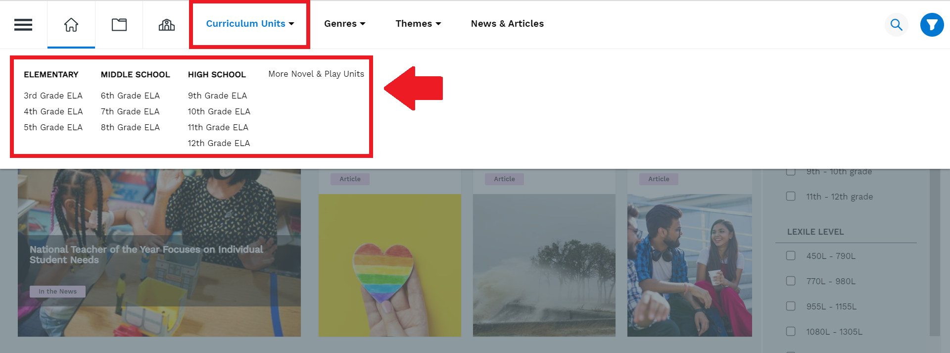 Curriculum Units – Actively Learn
